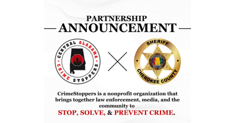 Cherokee County Sheriff's Office Teams Up with Crime Stoppers... (01/29 ...
